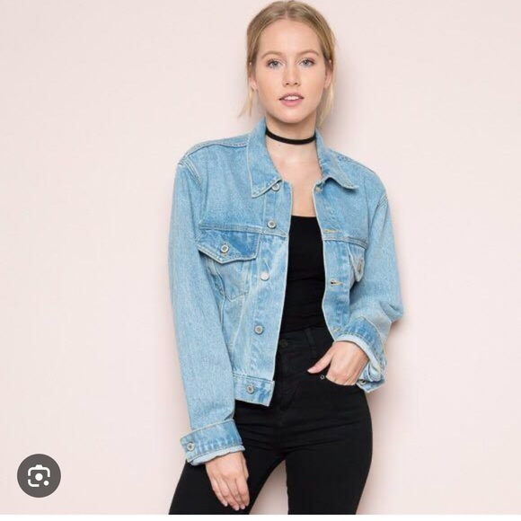 Brandy Melville | Jackets & Coats | Brandy Melville Denim Jacket | Poshmark
